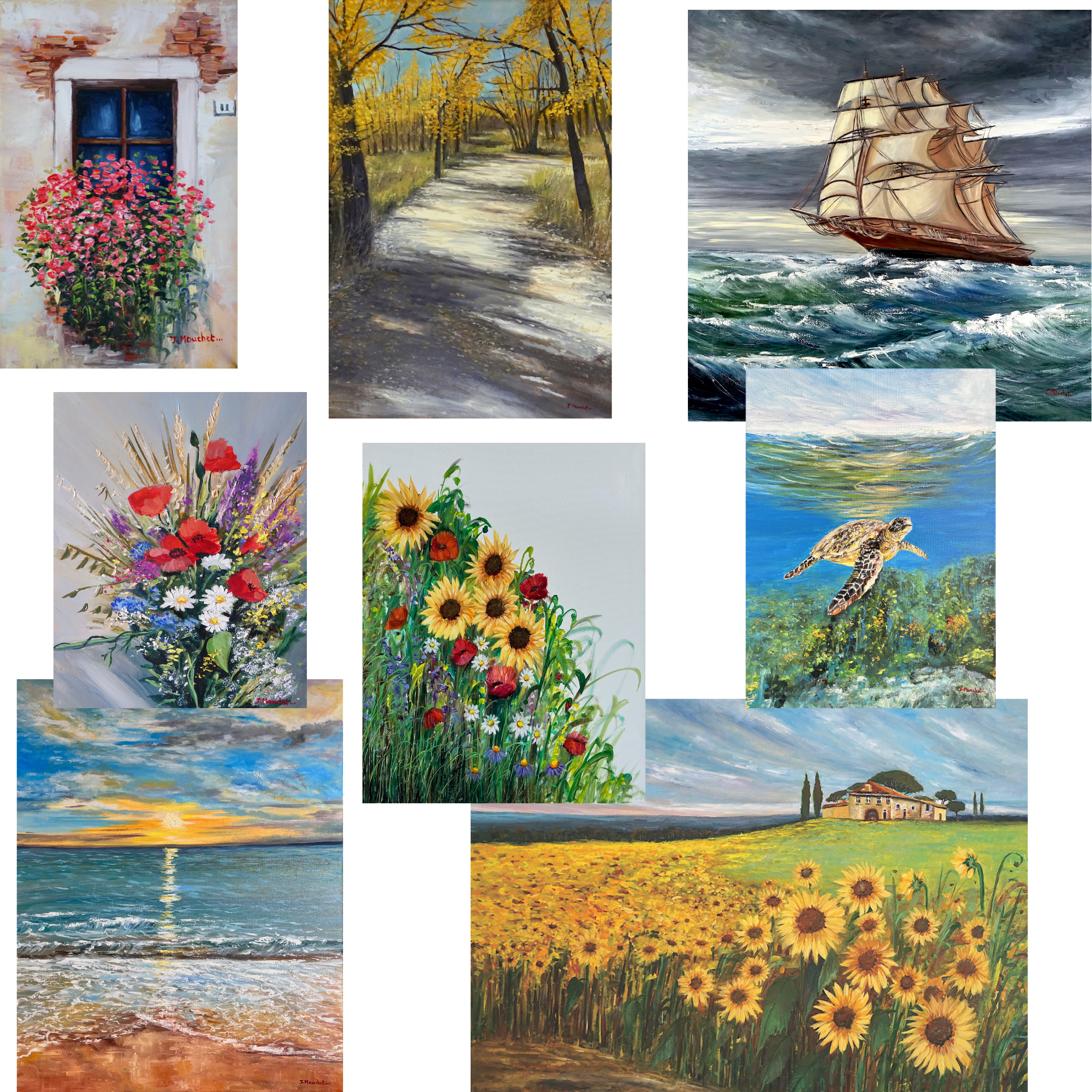 Nature-Inspired Art: Original Paintings for Nature Lovers – J Mouchet ...